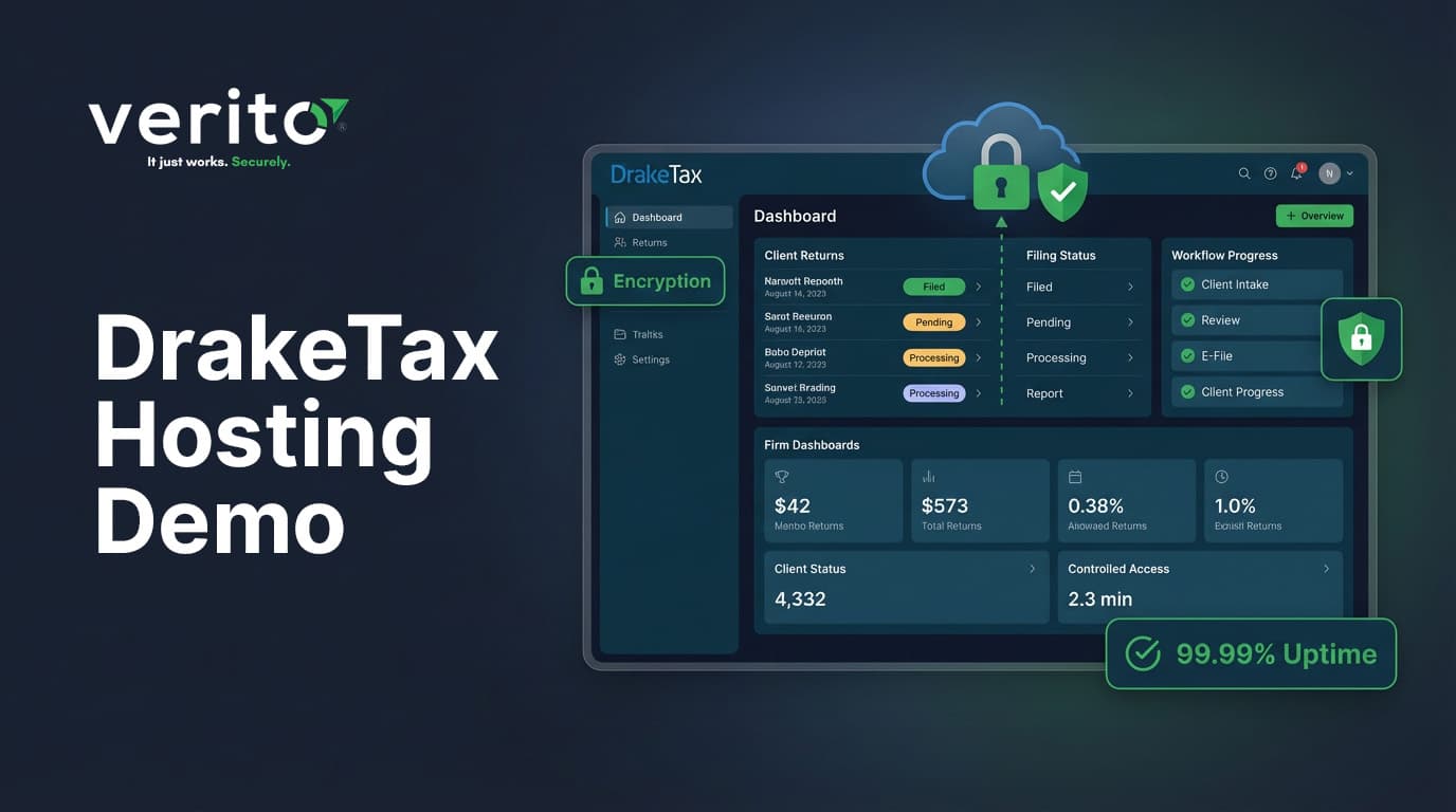 Drake Tax Software Cloud Hosting For Tax & Accounting Firms | Verito