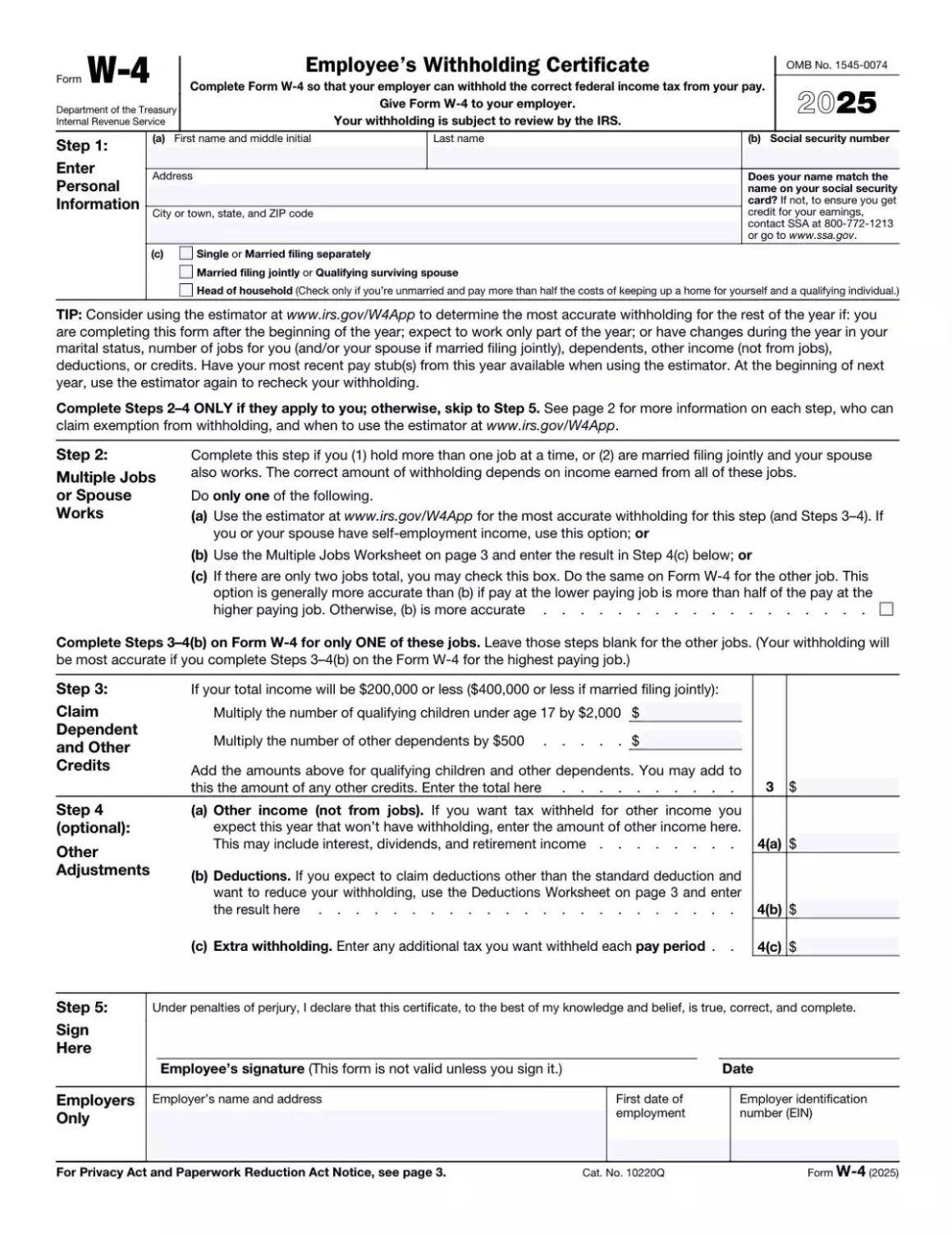 W-2 vs W-4: Key Differences Employers Must Know in 2026