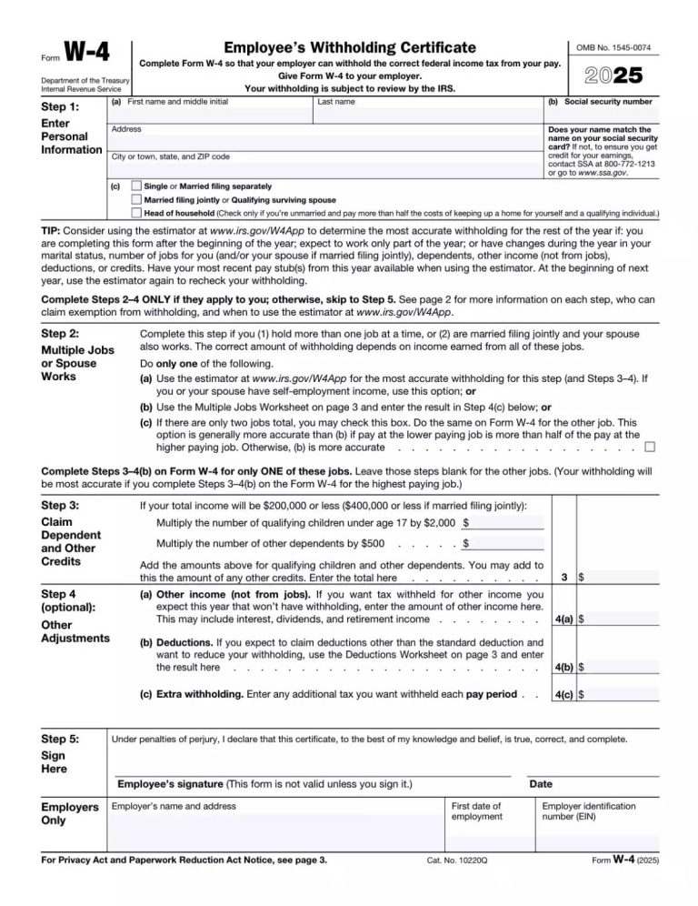 W-2 vs W-4: Key Differences Employers Must Know in 2026